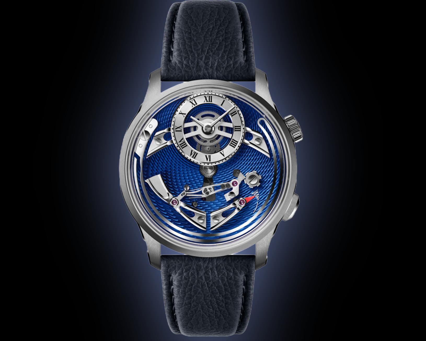 Christopher Ward C1 Bel Canto C01 Azzurro Dial, Titanium, 41.0 mm, 38.0 ...