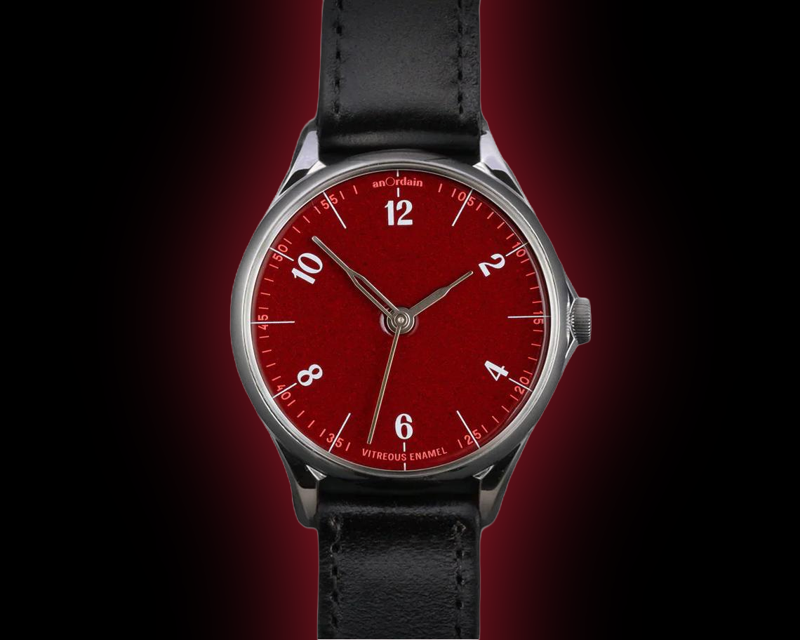 anOrdain Model 1 Ox Blood Hand Wound Ox Blood, Manual, Vitreous Enamel ...