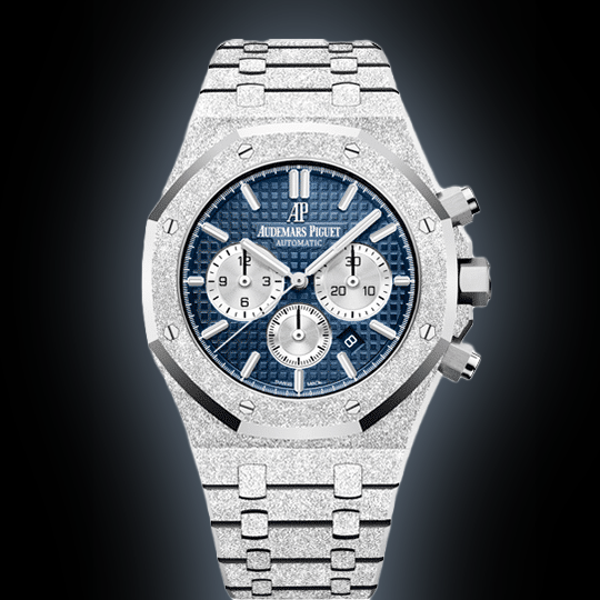 Audemars Piguet Royal Oak 26331 Blue Dial, 18 Carat White Gold, 41.0 mm ...