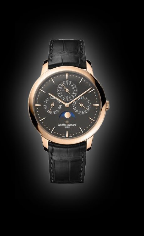 Vacheron Constantin Patrimony 43175 Grey Dial, 18kt Rose Gold, 41.0 mm ...