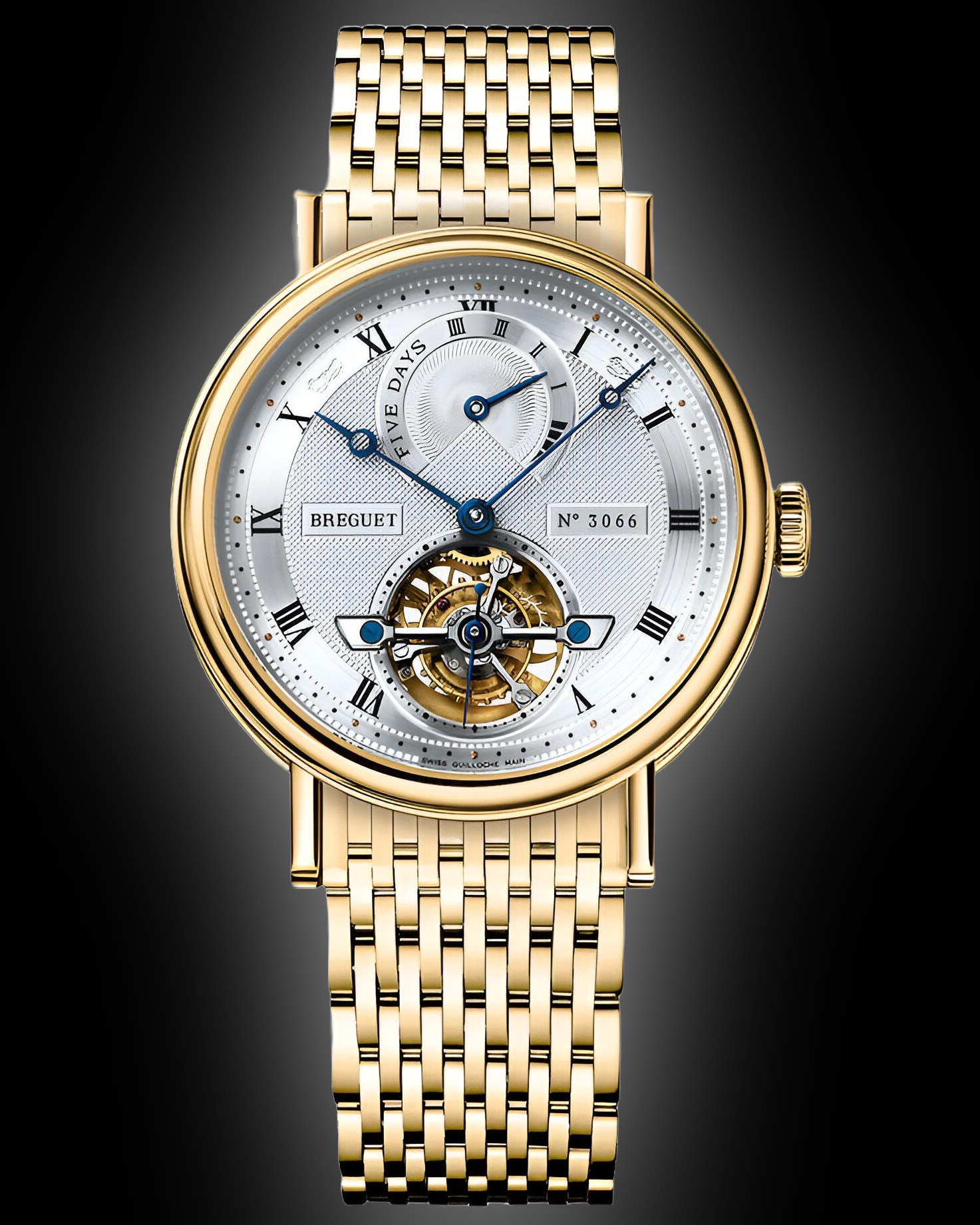 Breguet Classique 5317BA/12/AV0 Silver Dial, 18kt Yellow Gold, 39.0 mm ...