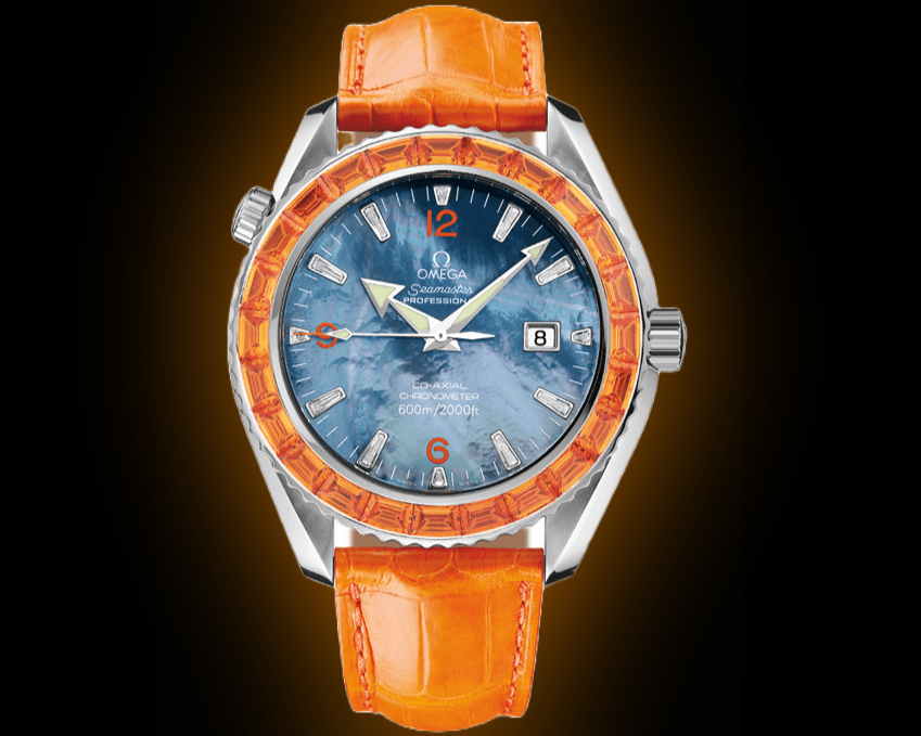 Omega Seamaster Planet Ocean 600M Co-Axial 45.5 Mécanique 24 Sapphires