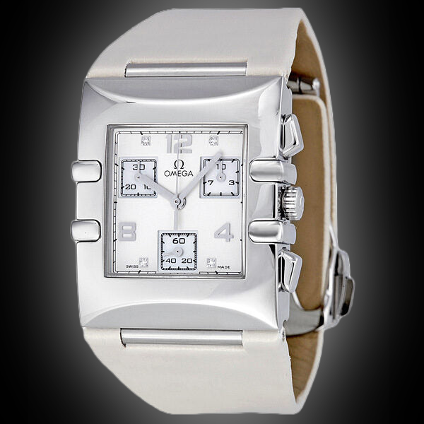 Omega Constellation Quadra Quartz 28 Chronograph 1841.35