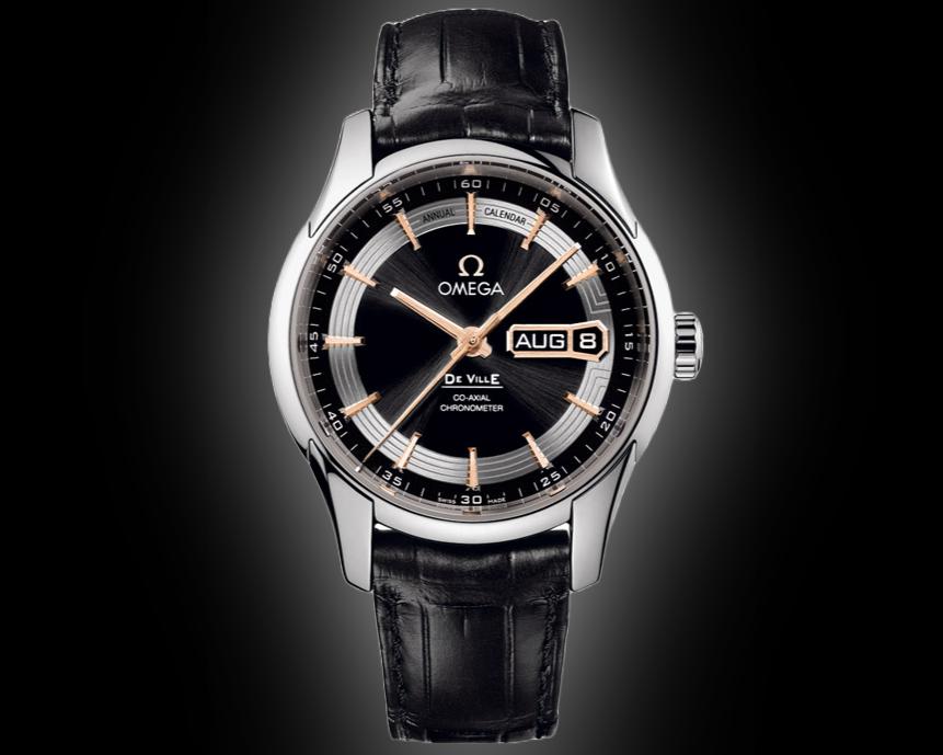 Omega De Ville Hour Vision 431.63 Black Dial, White Gold, 41.0 mm ...