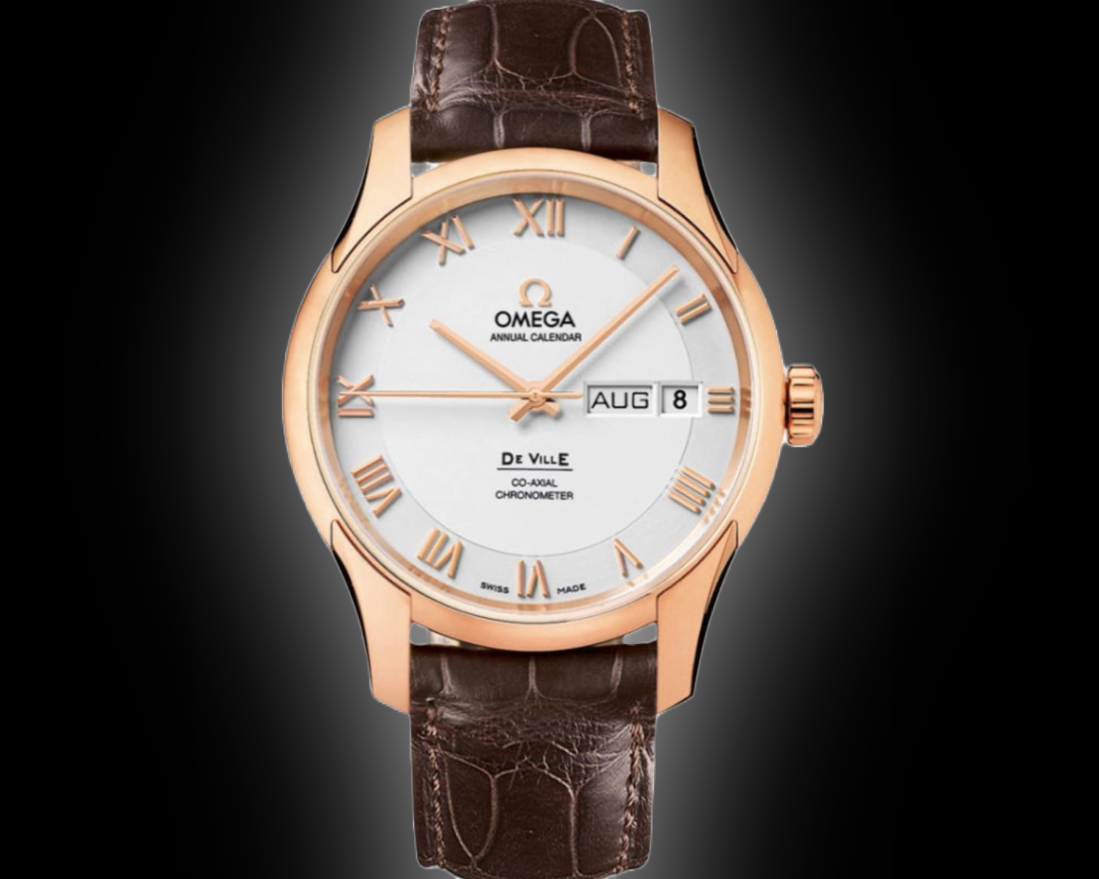 Omega De Ville 431.53 Silver Dial, Red Gold, 41.0 mm, Co-Axial