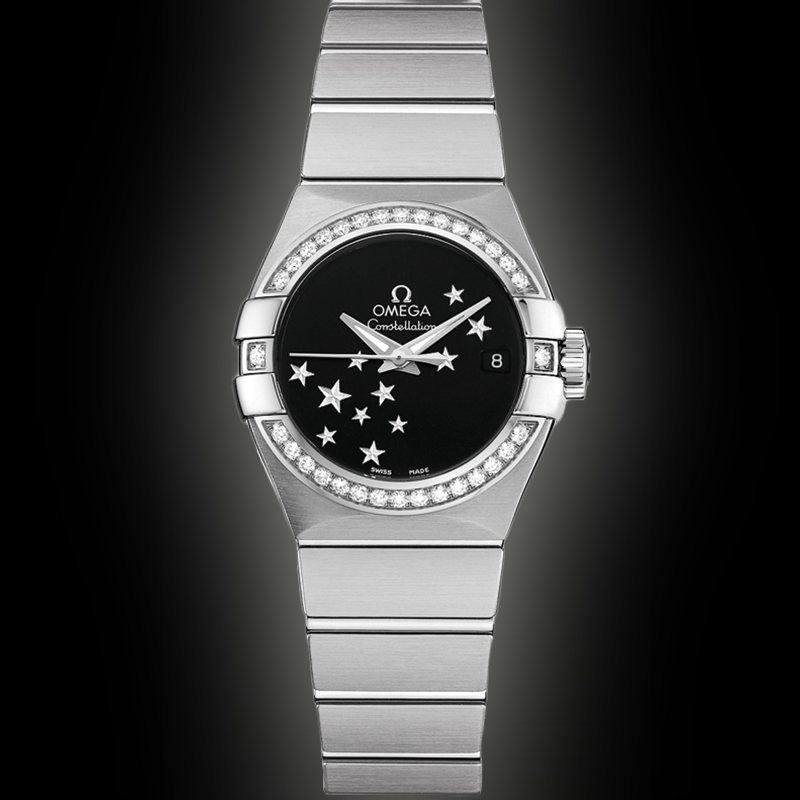 Omega Constellation 27 123.15 Black Dial, Stainless Steel, 27.0 mm, Stars