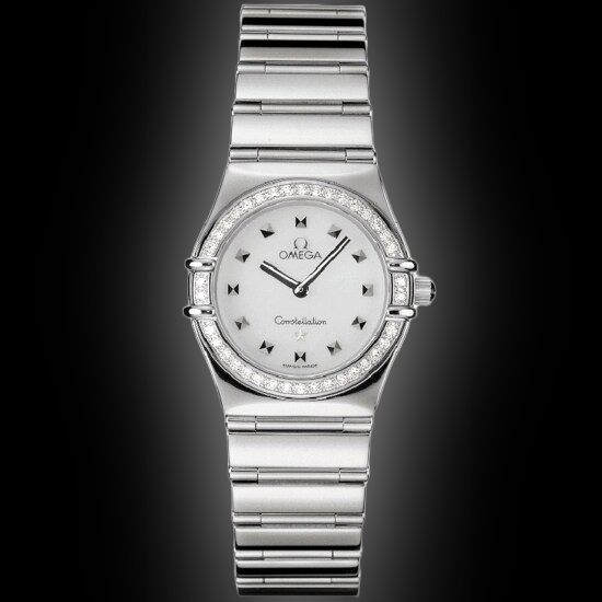 Omega Constellation 1475 White Mother-Of-Pearl Dial, Stainless Steel ...