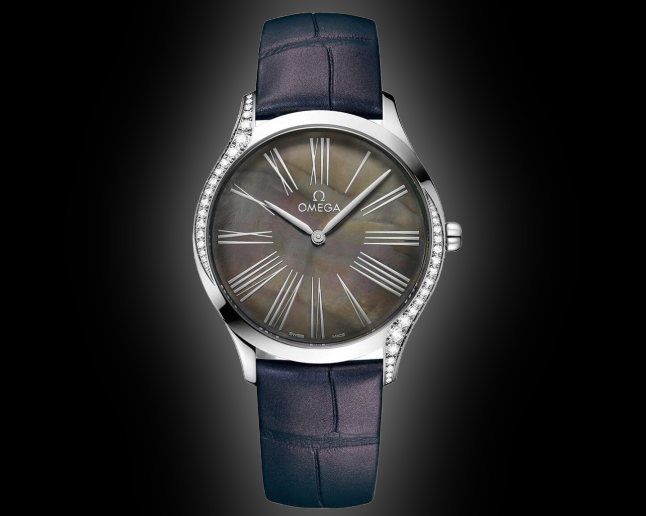 Omega De Ville 428.18 Dark Grey Dial, Stainless Steel, 36.0 mm, Tresor