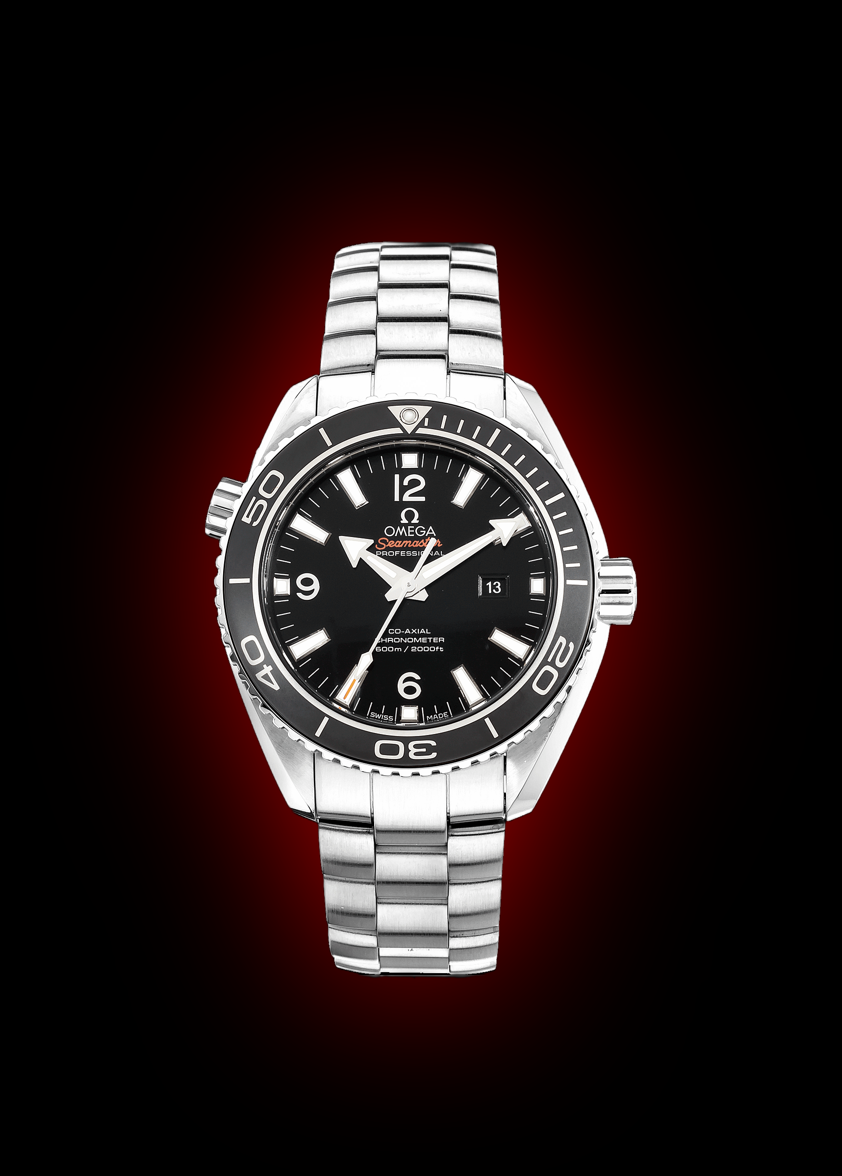 Omega Seamaster Planet Ocean 6000M 232.30 Black Dial, Stainless Steel ...