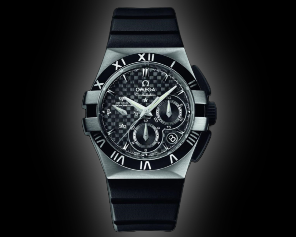 Omega Constellation Co-Axial 35 Chronograph Titanium / Carbon / Rubber