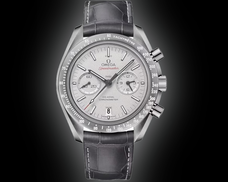 Omega Speedmaster Moonwatch 311.93 Sand-Blasted Platinum Dial, Ceramic ...