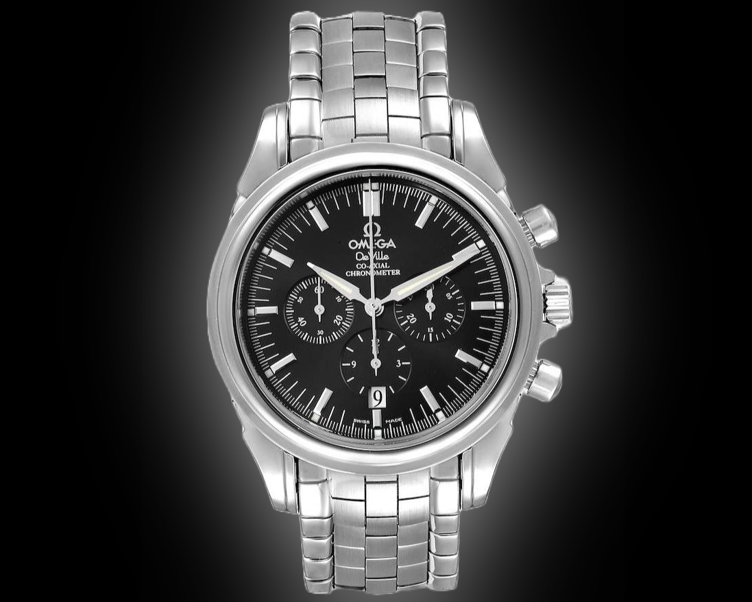 Omega De Ville 41 4541.50 Black Dial, Stainless Steel, 41.0 mm, Co-Axial