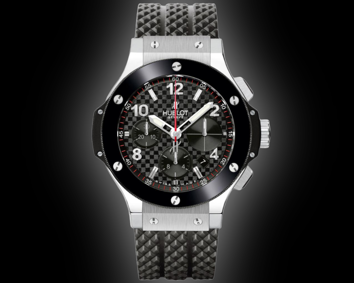 Hublot Big Bang 342.SB Black Dial, Stainless Steel, 41.0 mm, Chronograph