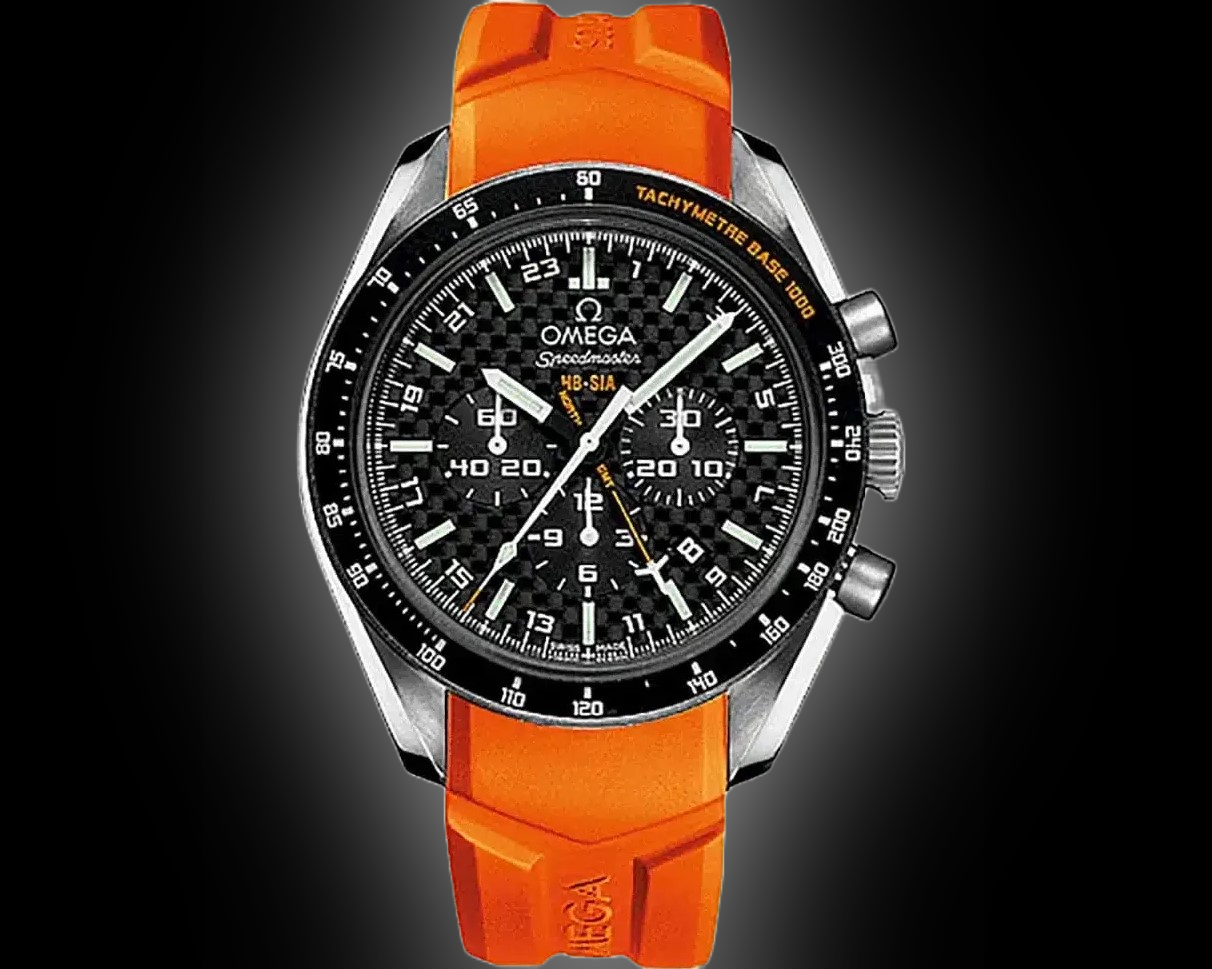 Omega Speedmaster Hb-Sia 321.92 Black Carbon Fibre Dial, Titanium, 44.0 ...