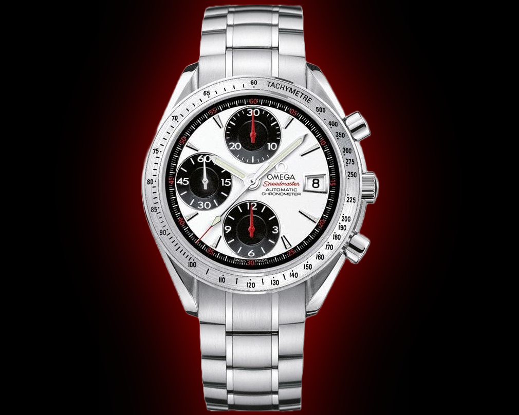 Omega Speedmaster Date 40 3211.31 Grey Dial, Stainless Steel, Panda ...