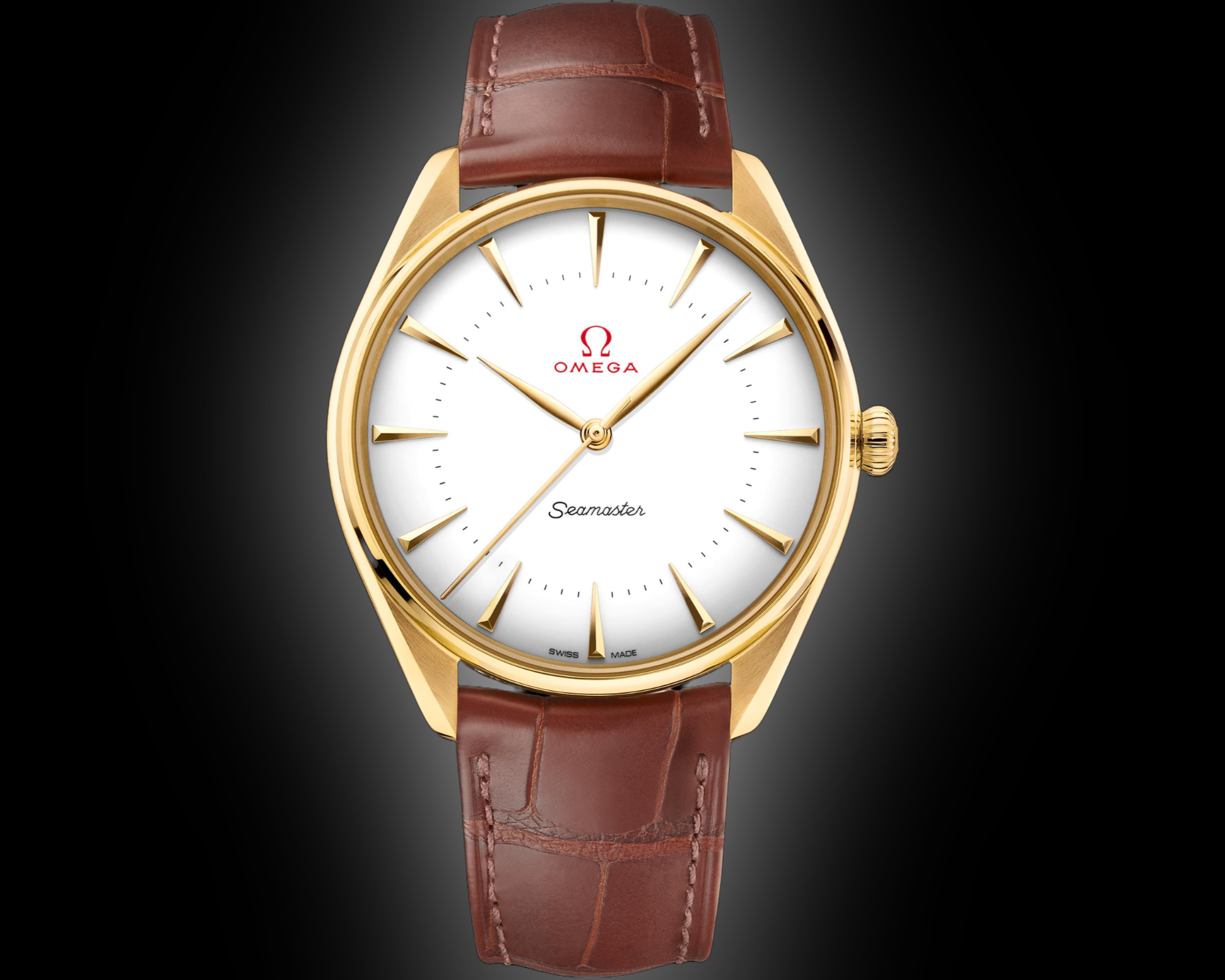 Omega Seamaster Heritage Models 522.53.40.20.04.001 White Dial, 18K ...