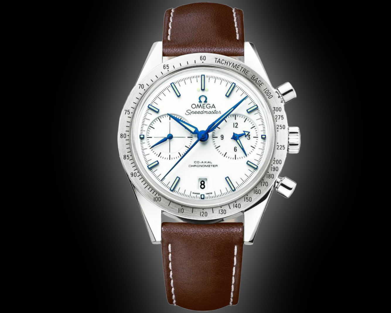 Omega Speedmaster 57 331.92 White Dial, Titanium, 41.5 mm, Co-Axial