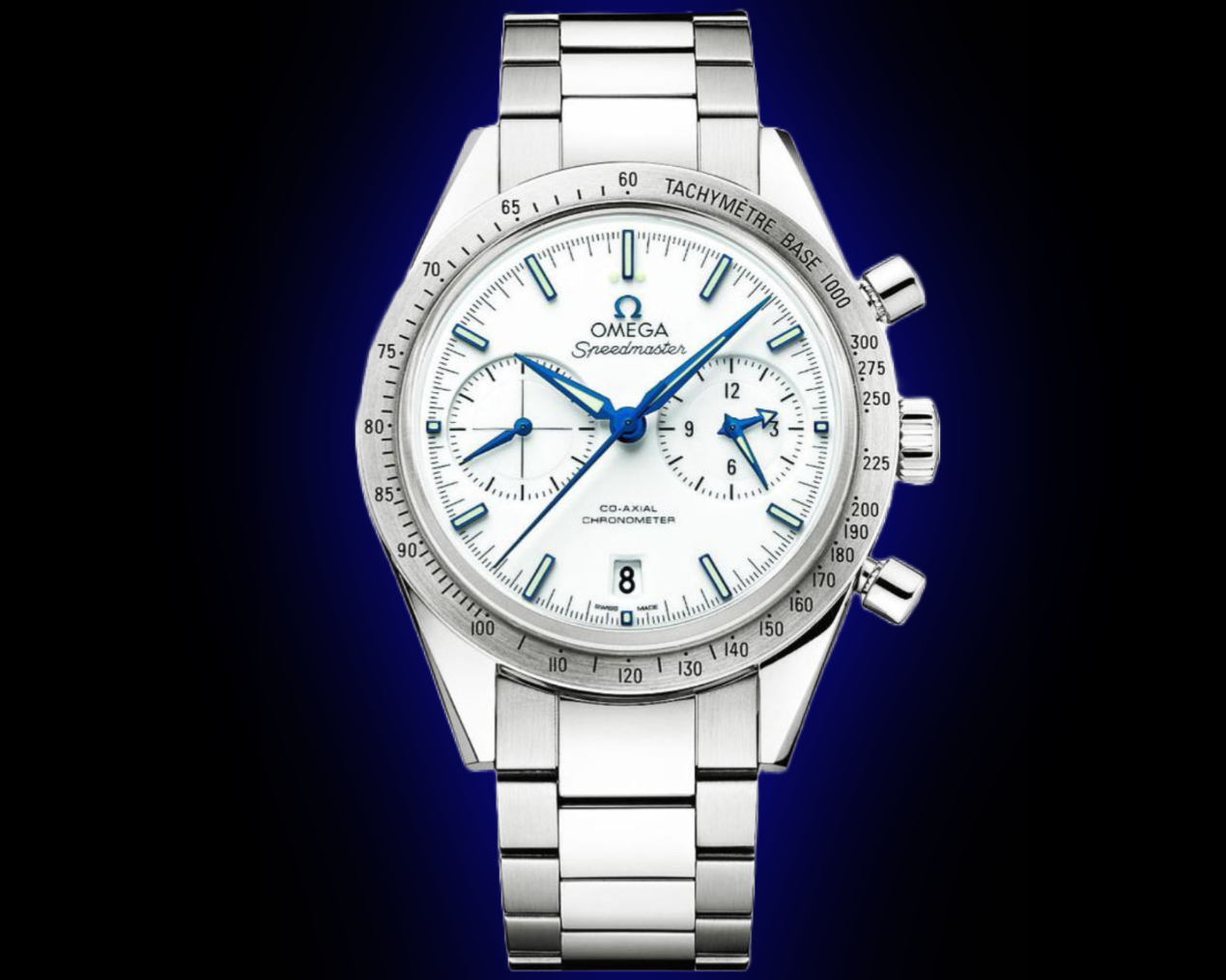 Omega Speedmaster 57 331.90 White Dial, Titanium, 41.5 mm, Co-Axial