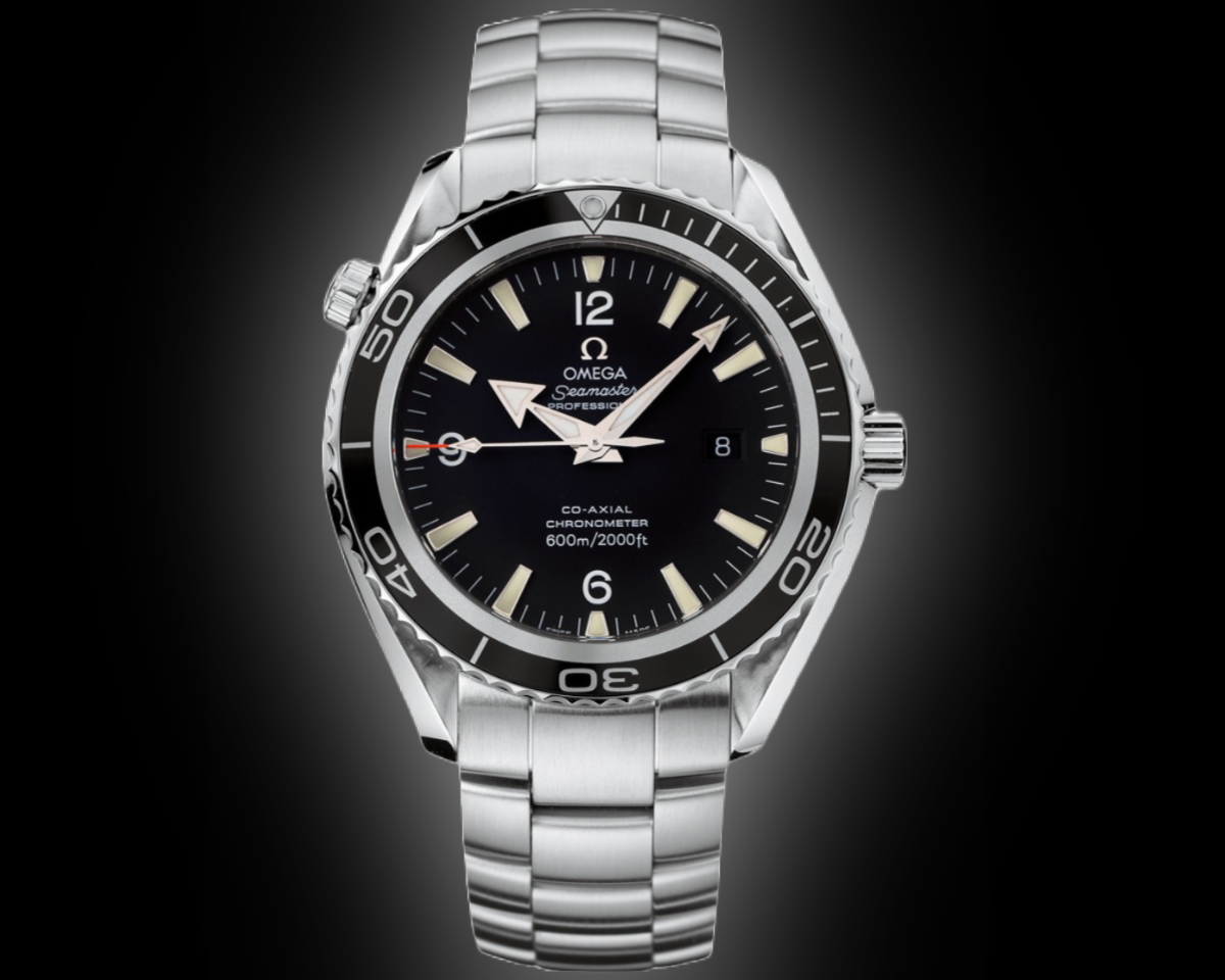 Omega Seamaster Planet Ocean 6000M 2200.52 Black Dial, Stainless Steel ...