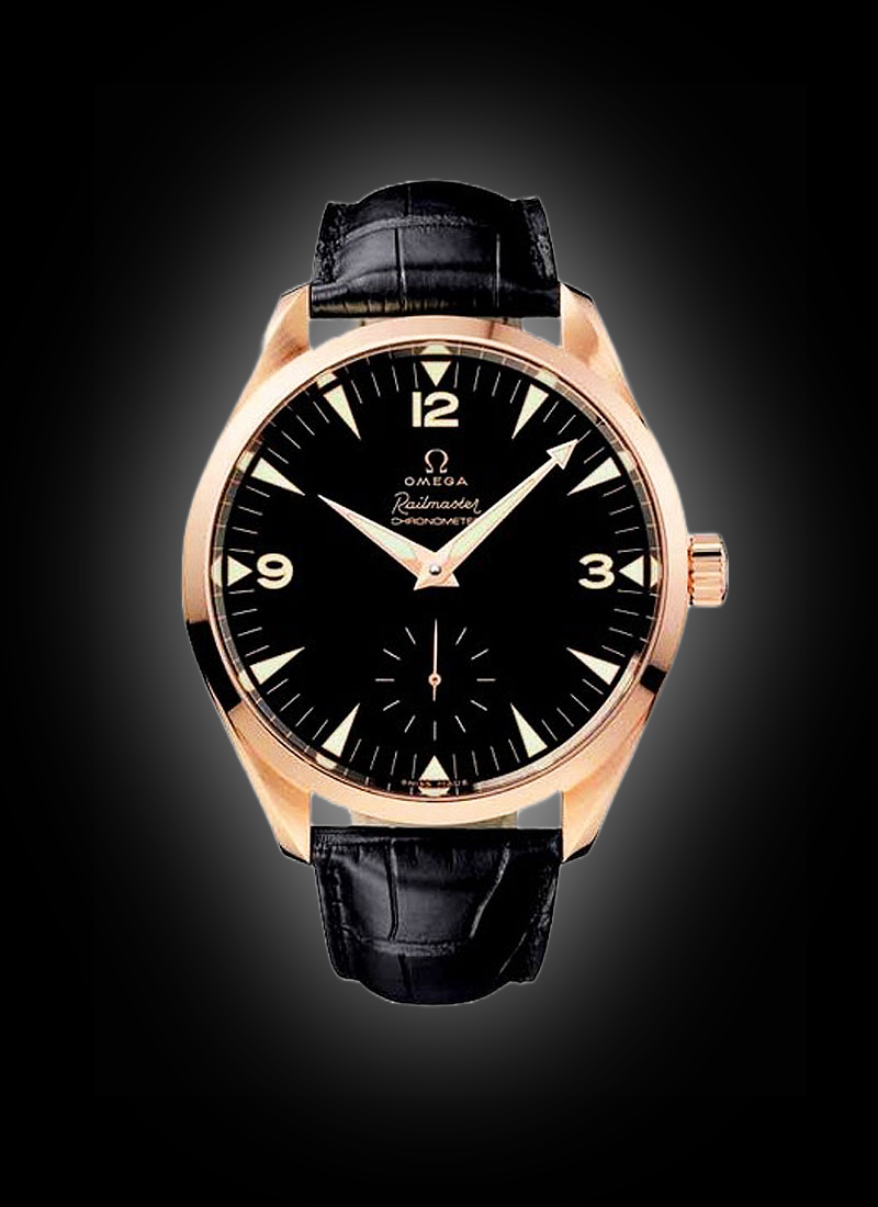 Omega Seamaster Aqua Terra 150M Hand Wound 49.2 Railmaster Red Gold