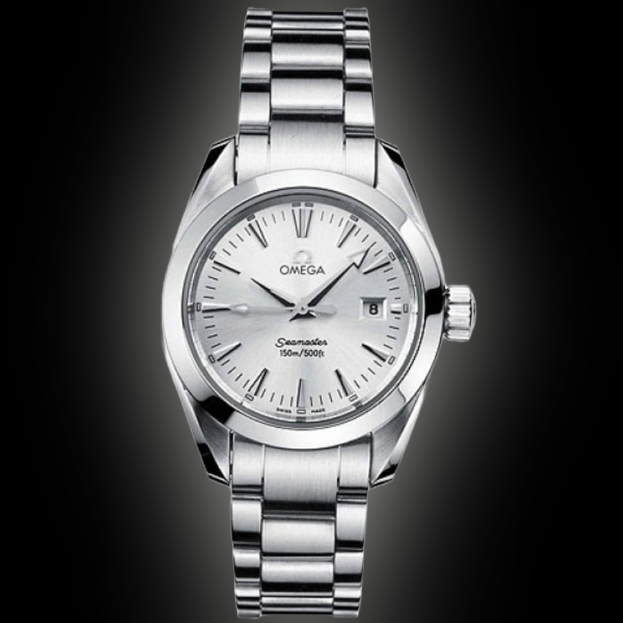 Omega Seamaster Aqua Terra 150M 2577.30 Silver Dial, Stainless Steel ...