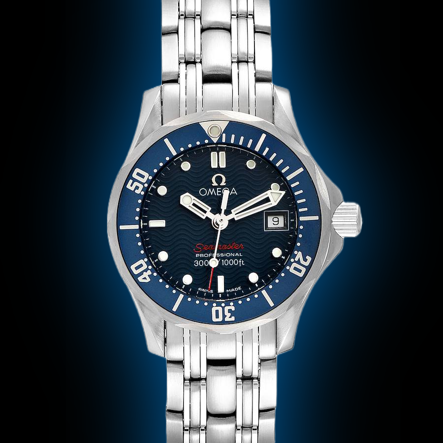 Omega Seamaster Diver 300M 2224.80 Blue Dial, Stainless Steel, 28.0 mm ...