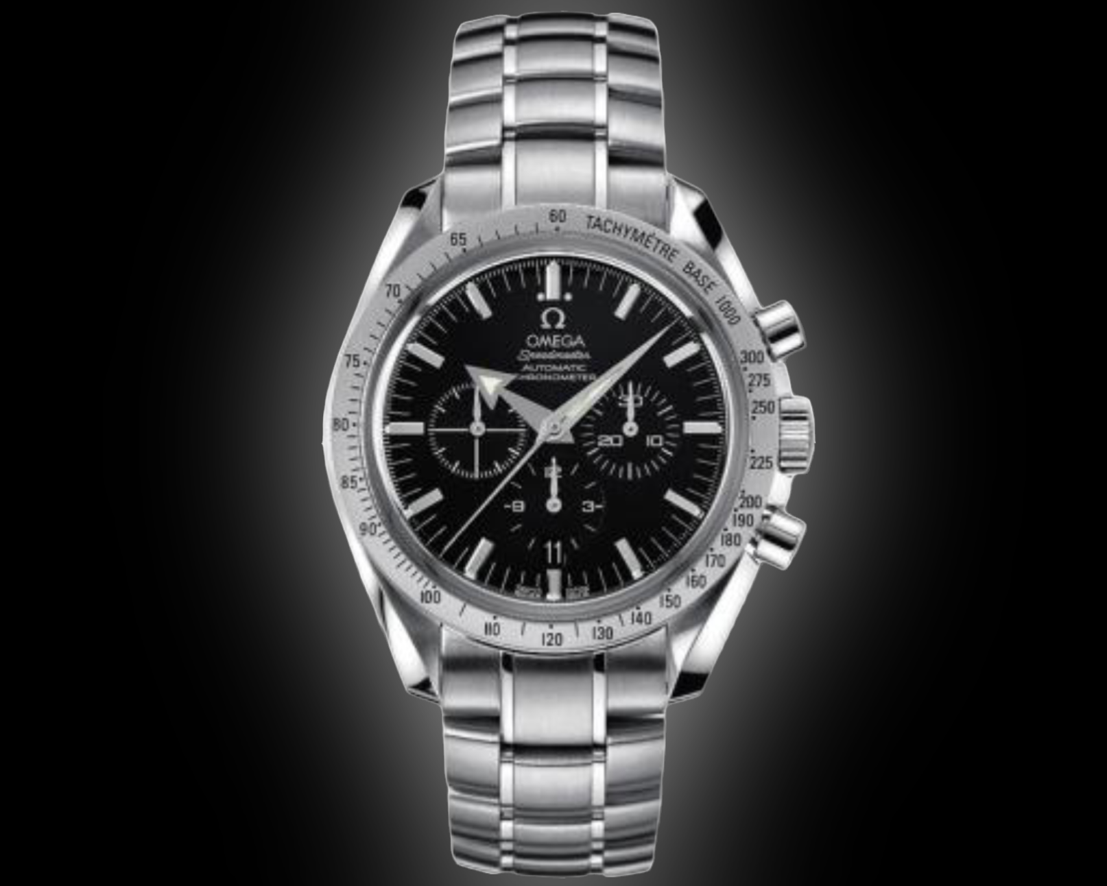 Omega Speedmaster Broad Arrow 3551.50 Black Dial, Stainless Steel, 42.0 ...