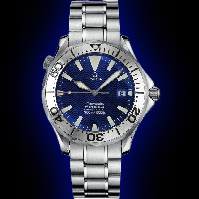 Omega Seamaster Diver 300M 2255.80 Electric Blue Nickname Dial ...