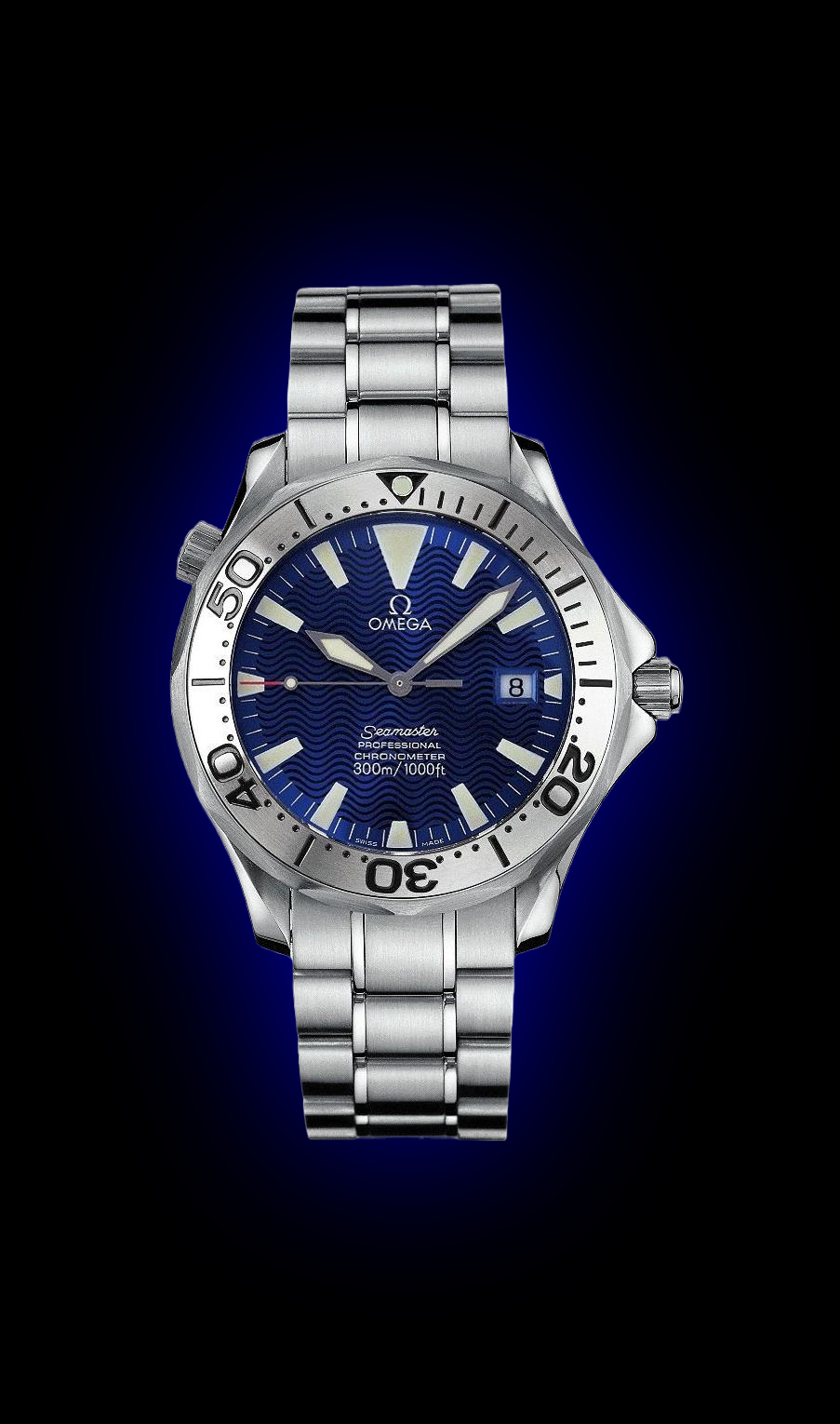 Omega Seamaster Diver 300M 41 Electric Blue 2256.8
