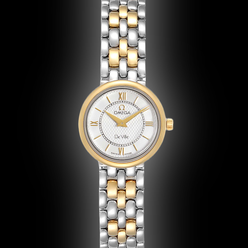 Omega De Ville 33 7374.31 Silver Dial, Yellow Gold, 23.0 mm, Quartz