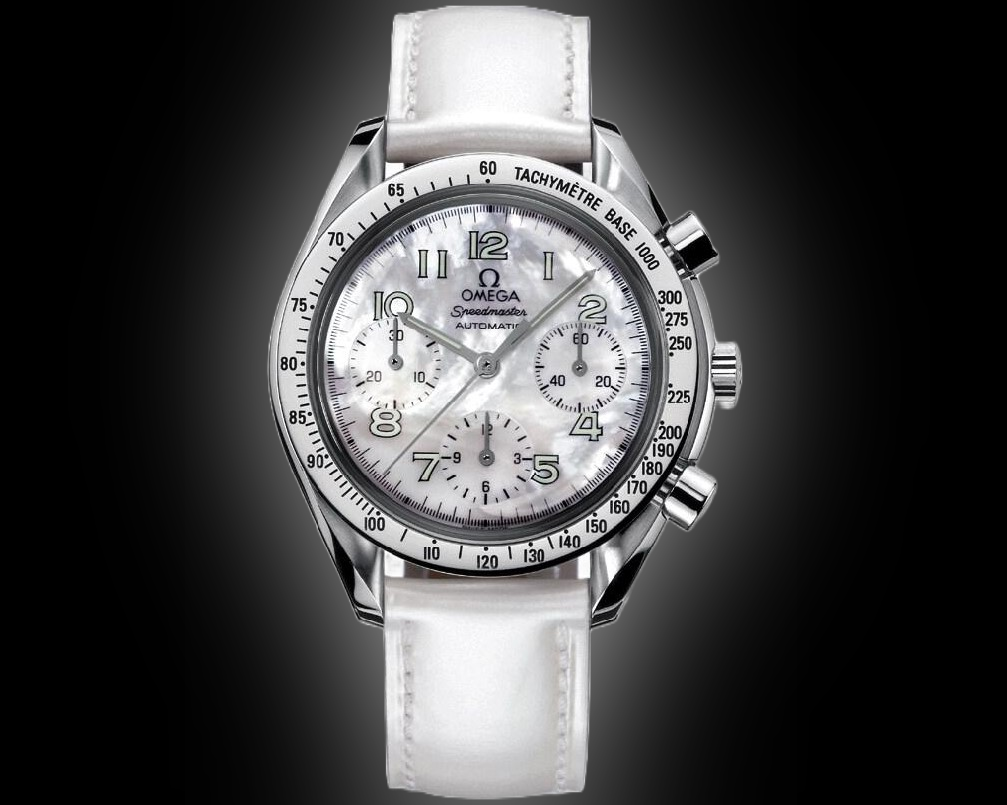 Omega Speedmaster Reduced 3802.70 Pink Dial, Stainless Steel, 39.0 mm ...