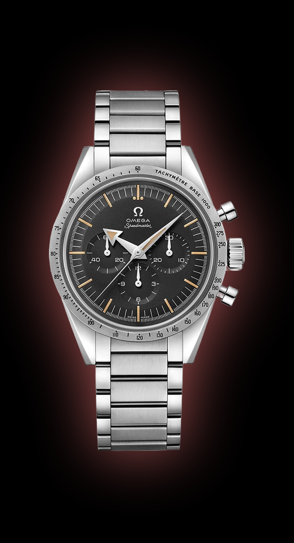 Omega Seamaster OMEGAT Black Dial, Stainless Steel, 38.6 mm, 1957 ...