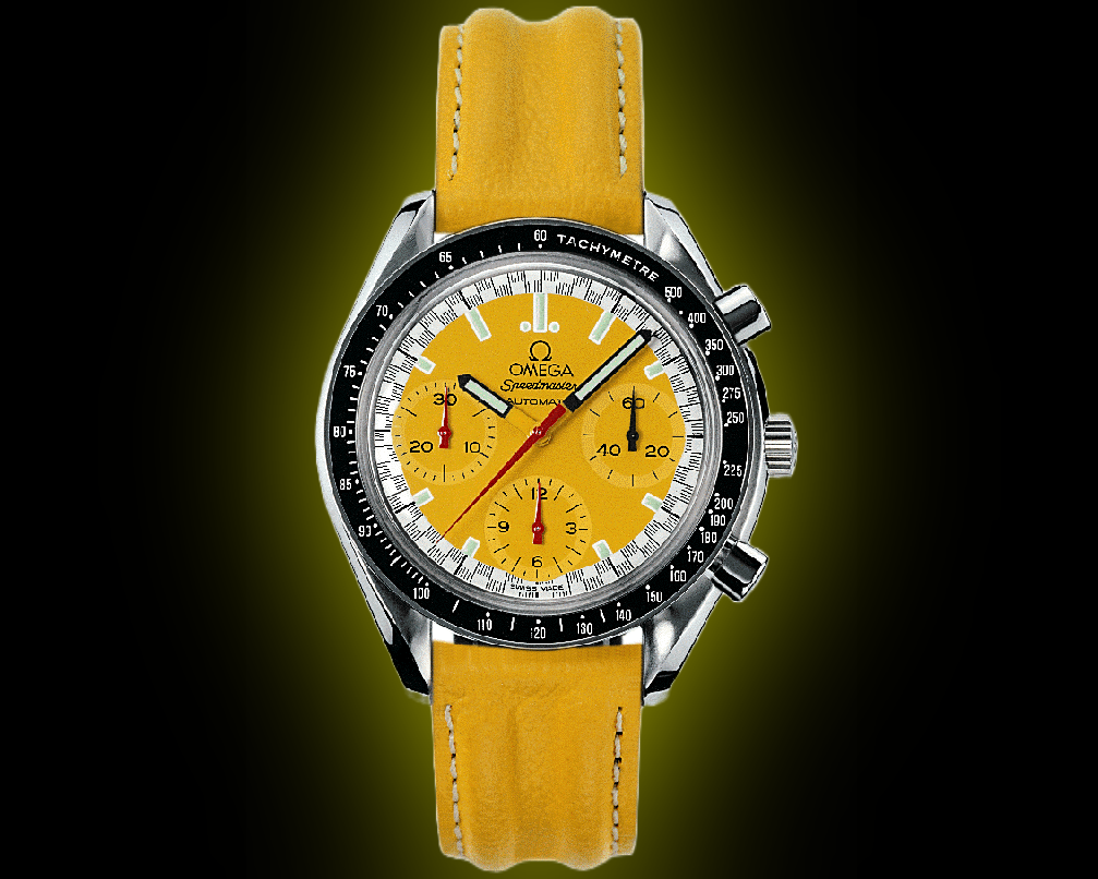 Omega Speedmaster Reduced Yellow 3810.12 | Coveted