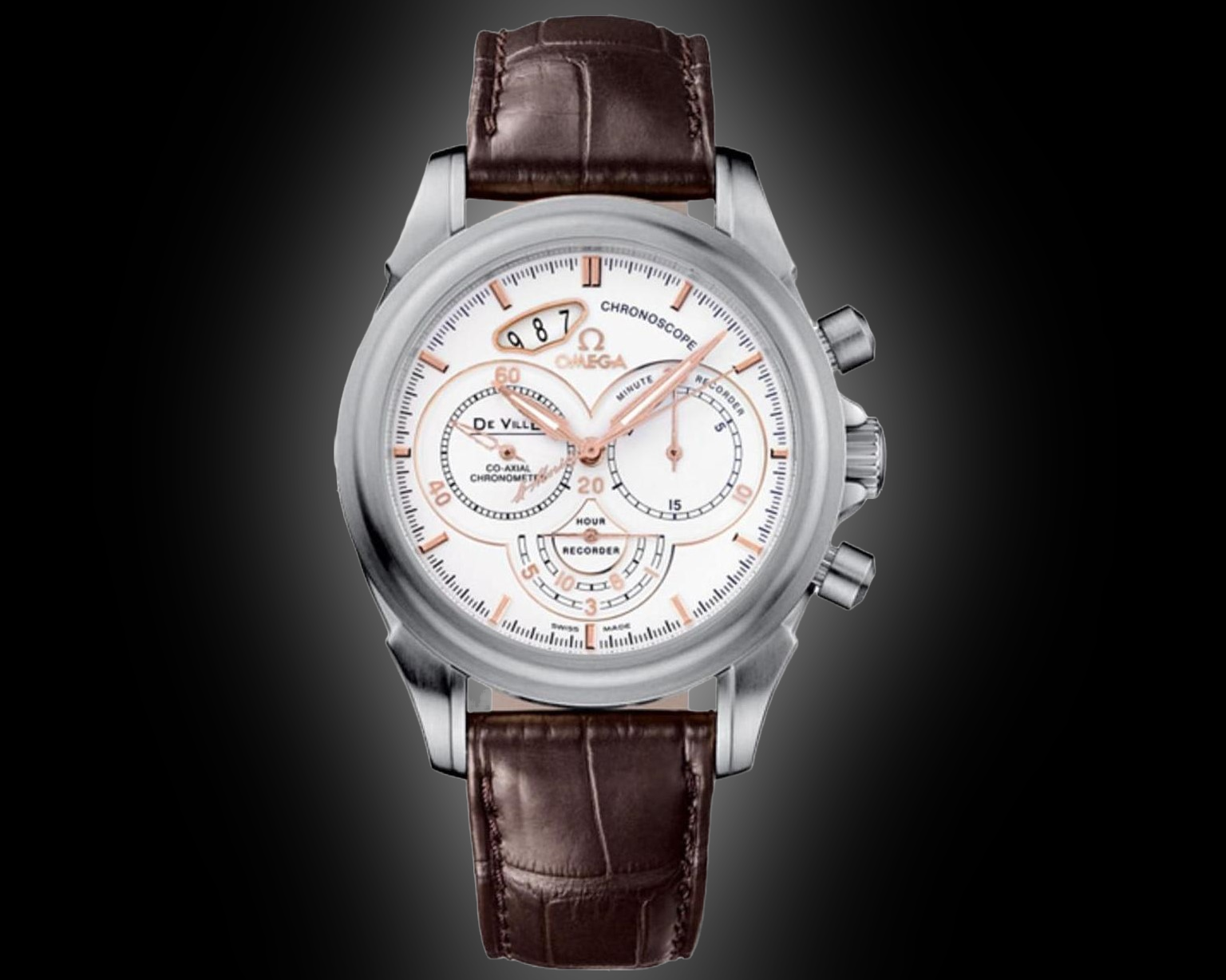 Omega De Ville 41 422.13 White Dial, Stainless Steel, 41.0 mm, St Moritz