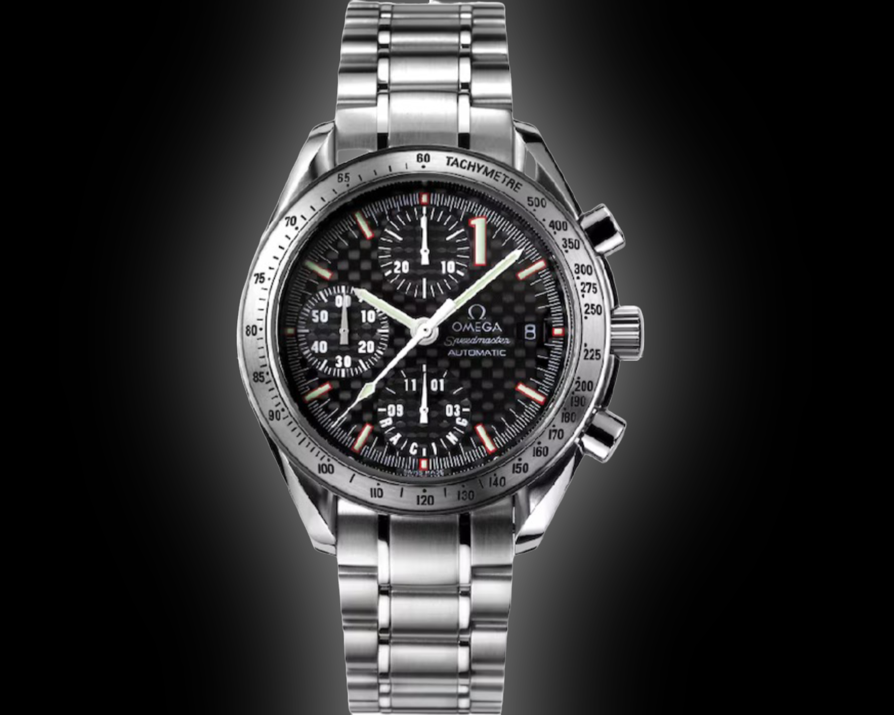 Omega Speedmaster Date 40 3519.50 Black Dial, Stainless Steel, 40.0 mm ...