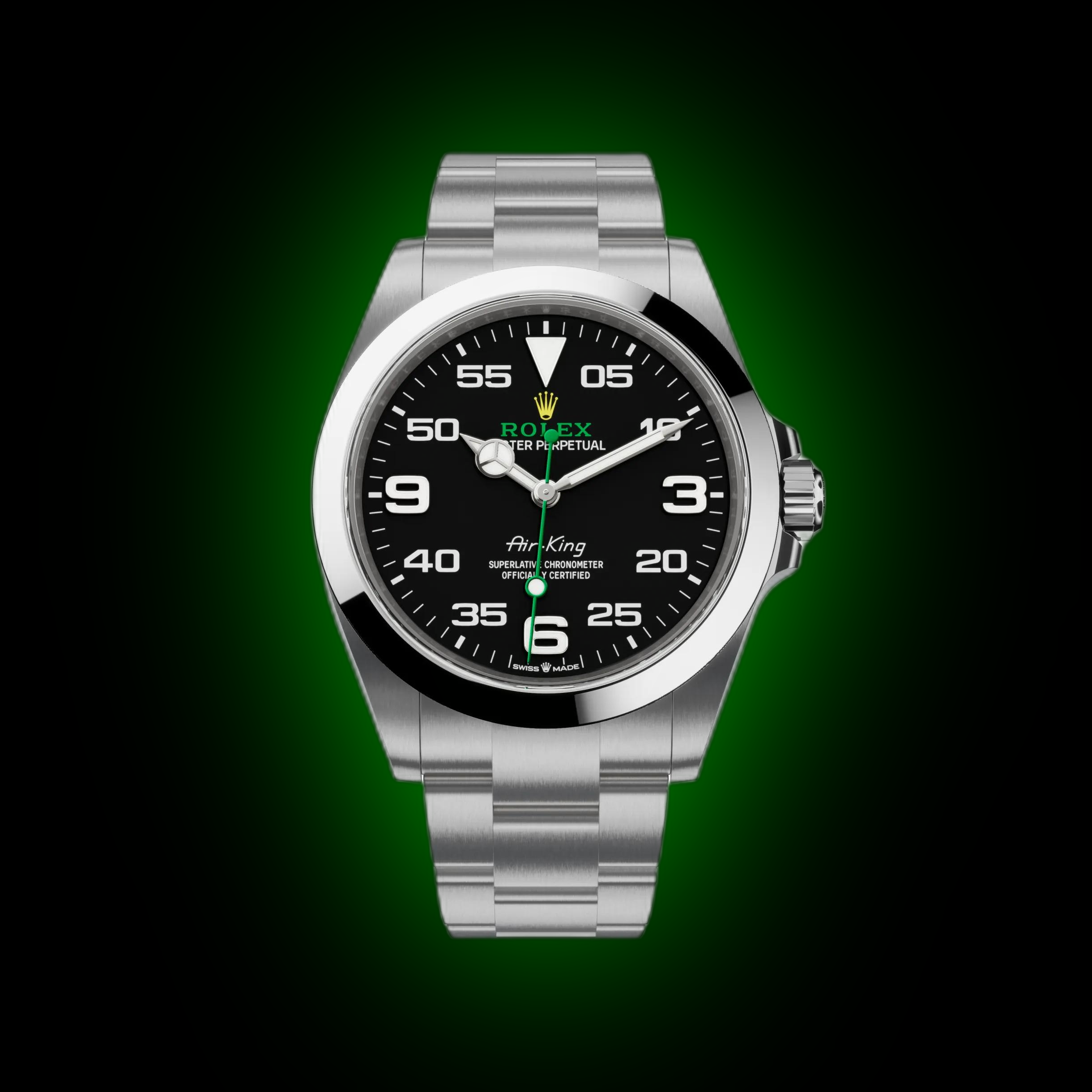 Rolex Air-King 40 126900 Black Dial, Oystersteel, 40.0 mm, Automatic