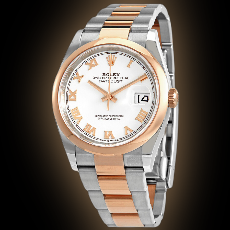 Rolex Datejust 36 126201 White Dial, Stainless Steel, Date, Men's Watch