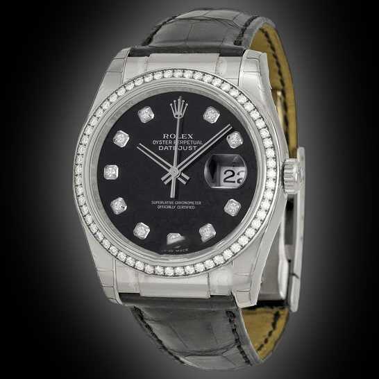 Rolex Datejust 116189 Mother of Pearl Dial, 18kt White Gold, 36.0 mm ...