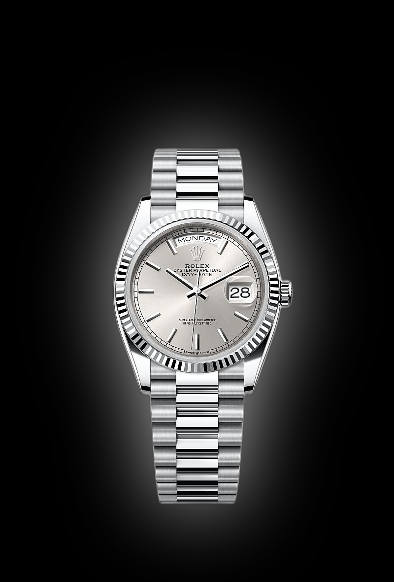 Rolex Day-Date Platinum 128236-0001 | Coveted