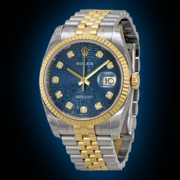 Rolex Datejust 36 116233 Blue Dial, Stainless Steel, Jubilee, Automatic ...