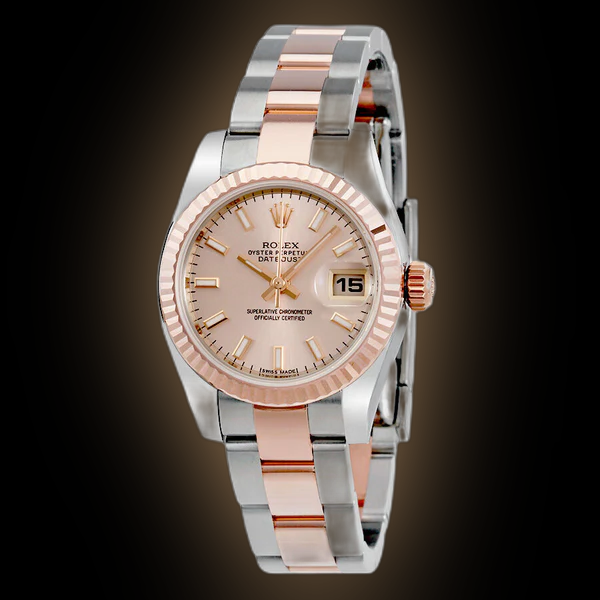 Rolex Lady-Datejust 179171 Rose Dial, Stainless Steel, 26.0 mm, Automatic