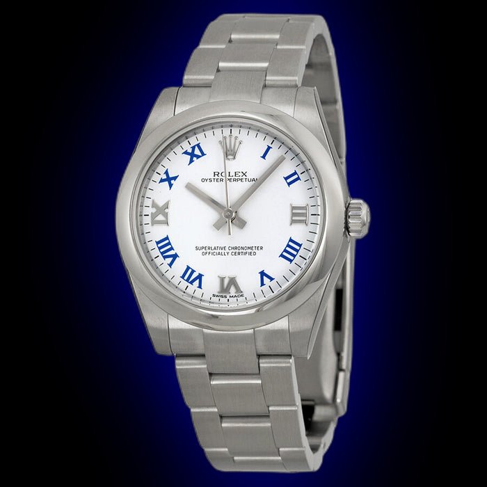 Rolex Oyster Perpetual 31 177200 White Dial, Stainless Steel, 31.0 mm ...