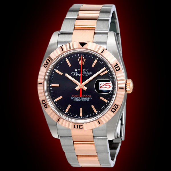 Rolex Datejust 116261 Black Dial, Stainless Steel, 36.0 mm, Automatic ...