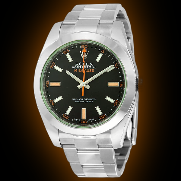 Rolex Milgauss Stainless Steel Black | Coveted