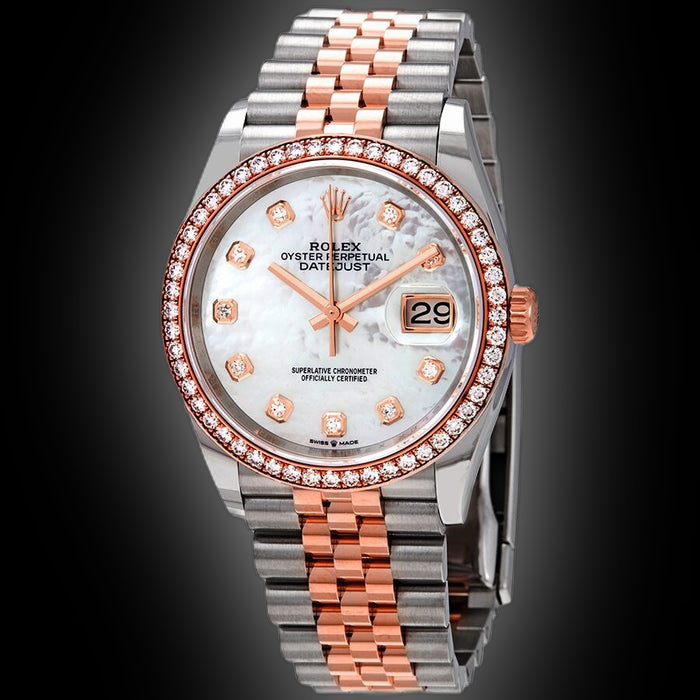 Rolex Datejust 36 126281 Mother of Pearl Dial, Stainless Steel ...