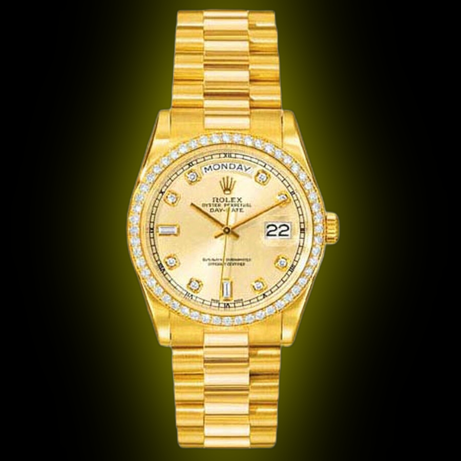 Rolex Day-Date 18kt Yellow Gold 118348 | Coveted