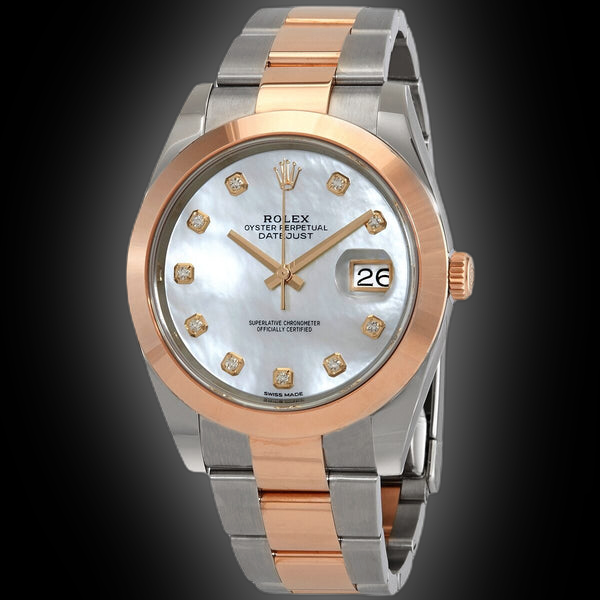 Rolex Datejust 41 126301 Mother of Pearl Dial, Stainless Steel ...