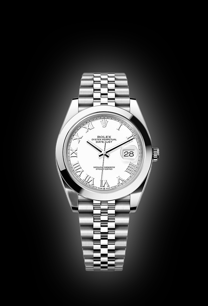 Rolex Datejust 41 126300 White Dial, Oystersteel, 41.0 mm, Smooth