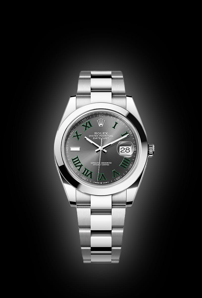 Rolex Datejust 41 126300 Slate Dial, Oystersteel, 41.0 mm, Smooth