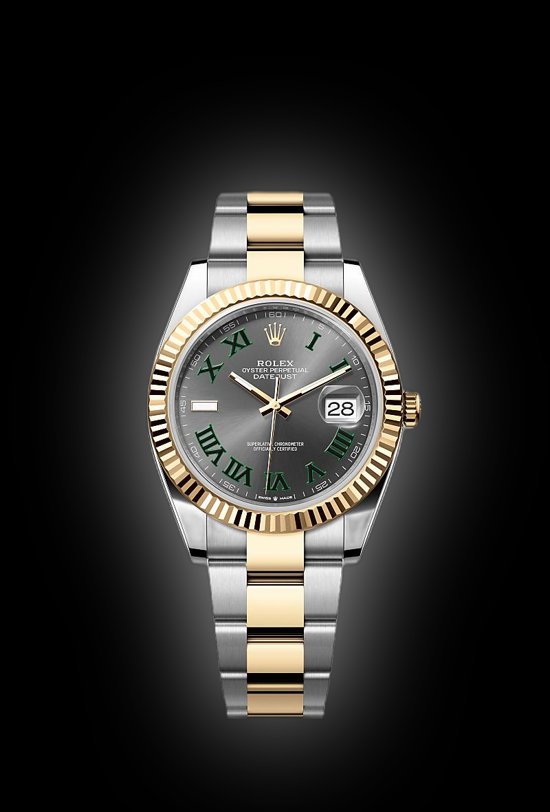 Rolex Datejust 41 126333 Slate Dial, Yellow Rolesor, 41.0 mm, 100.0 m